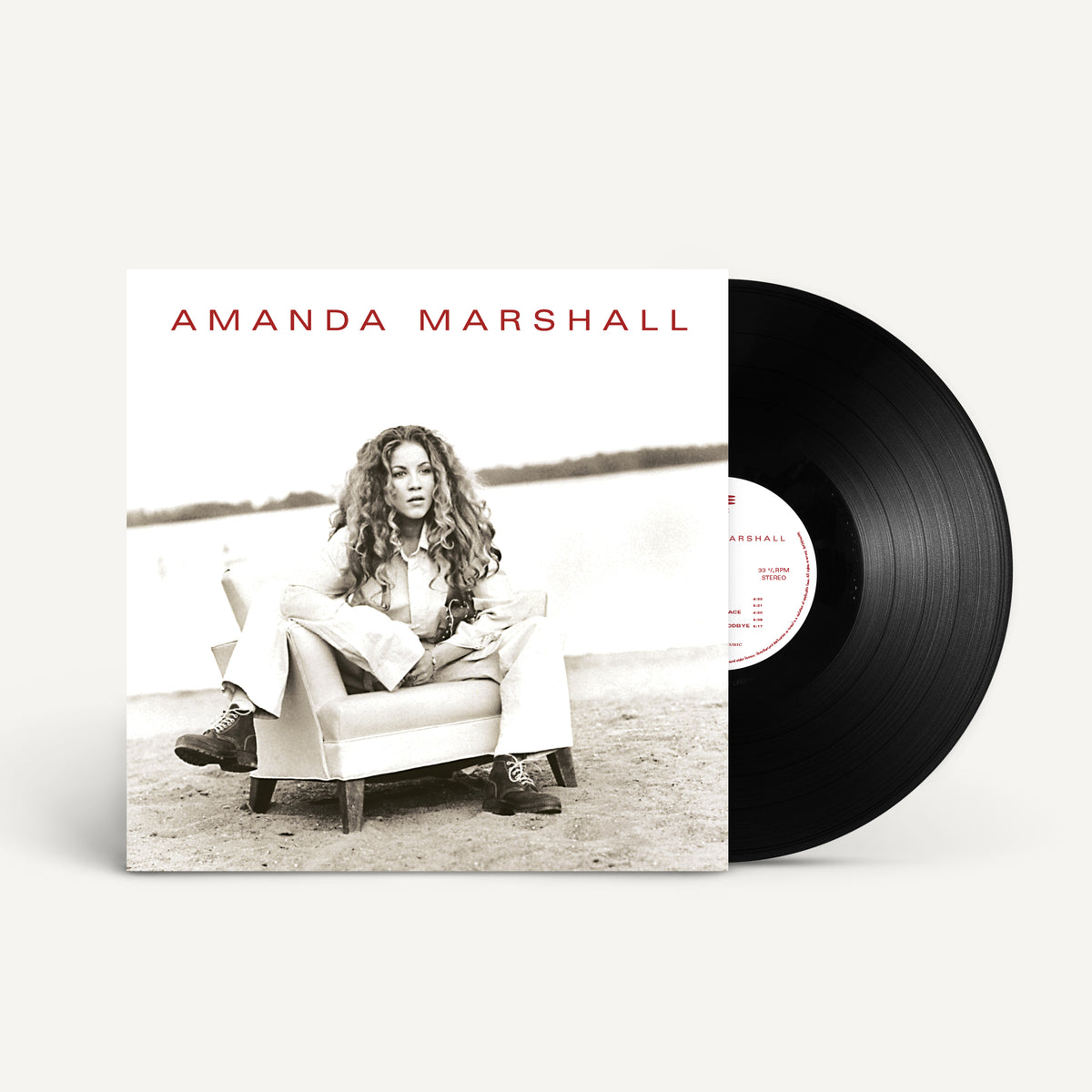 Self Titled Vinyl Album in Black – Amanda Marshall