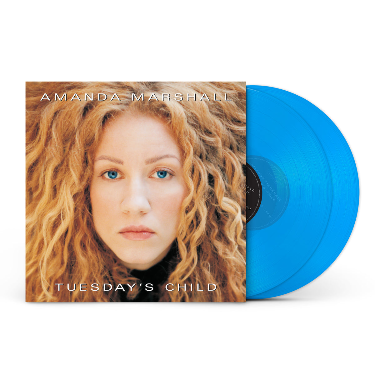 Tuesday's Child Vinyl Translucent Blue – Amanda Marshall